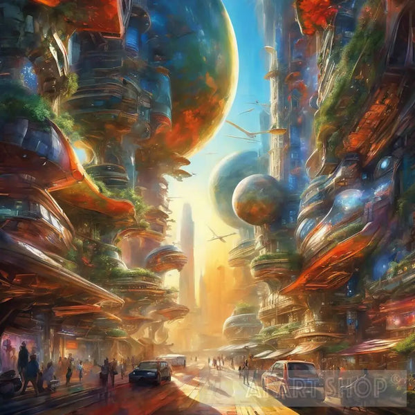 Art of the future Vision for the future Technological innovation Un...