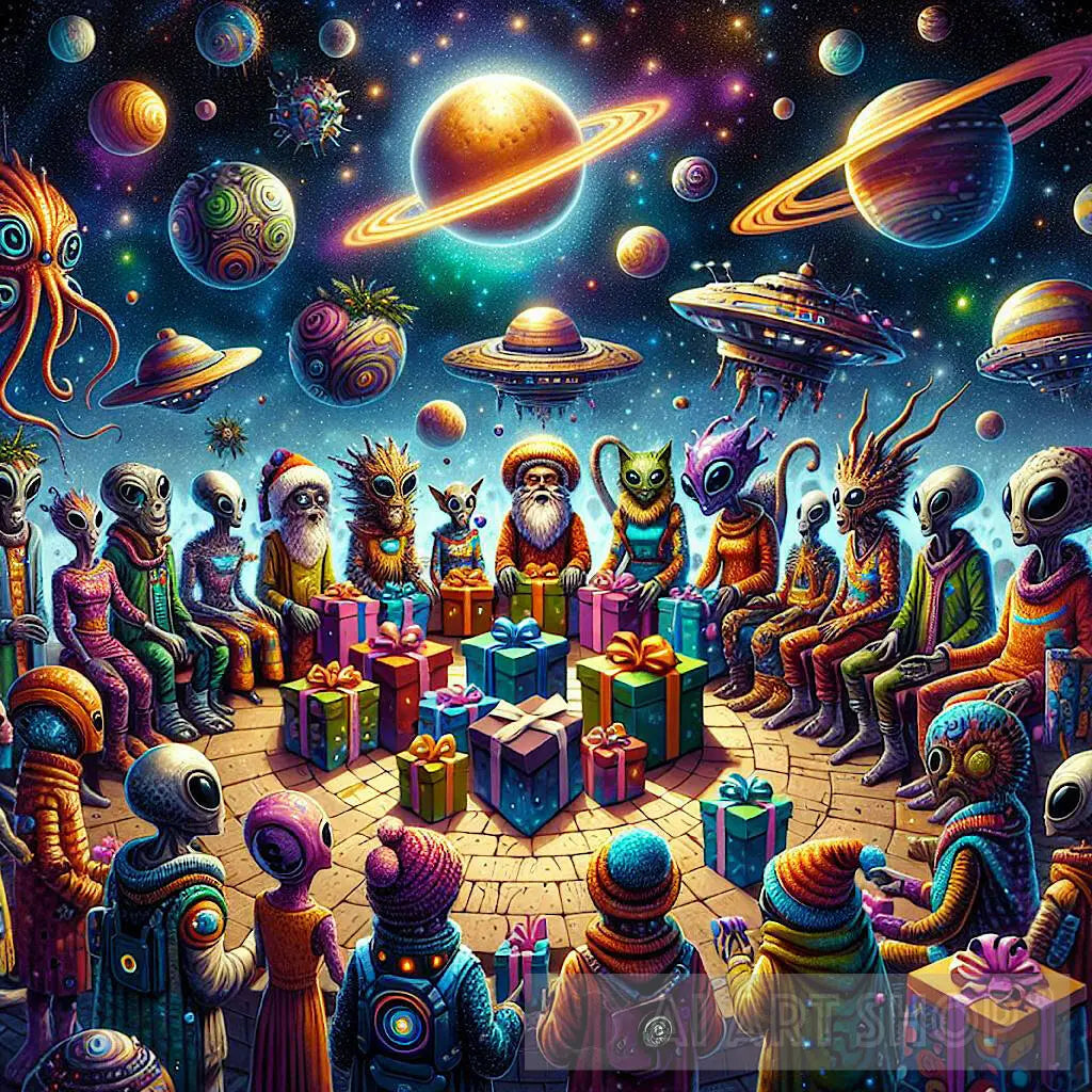 Galactic Noel: Interstellar Merriment