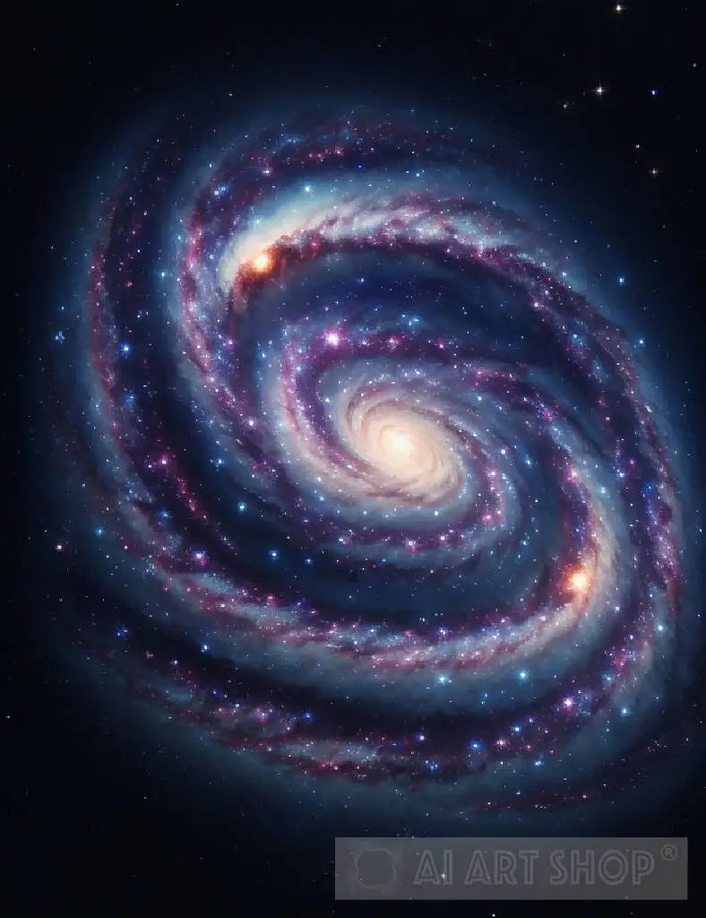 Galaxy, universe, stars, ring