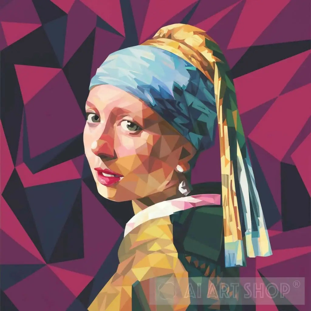 Girl with a Pearl Earring painting by Johannes Vermeer