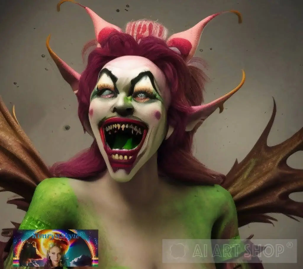 Goblin Fae Trickster Maiden