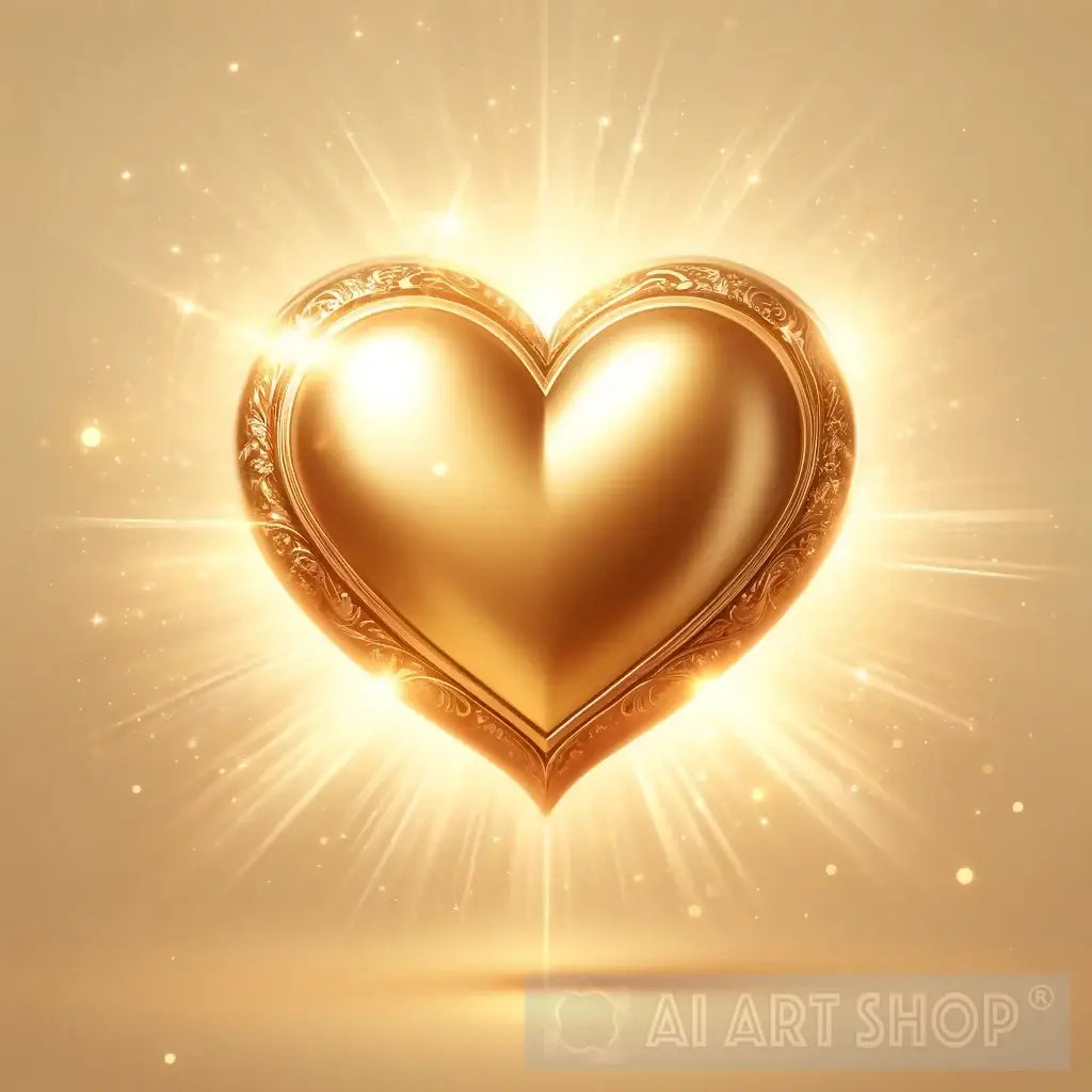 Golden heart.