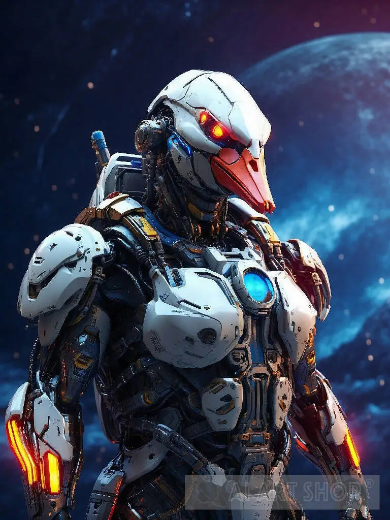 Goose in cyborg body #1