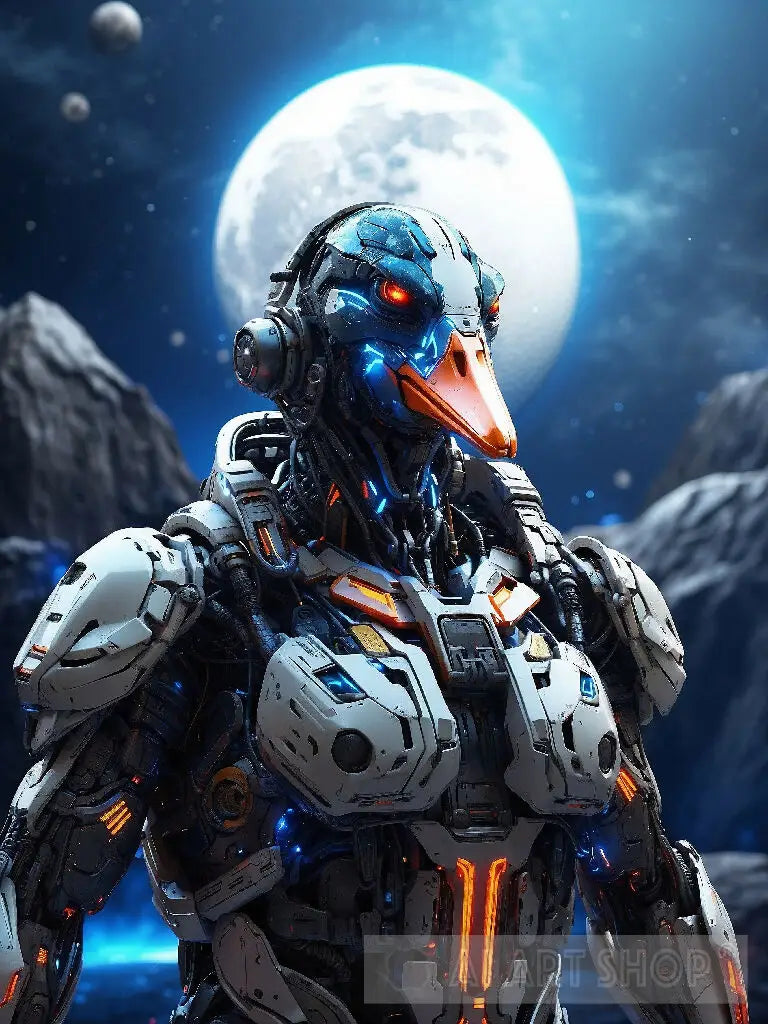 Goose in cyborg body #3