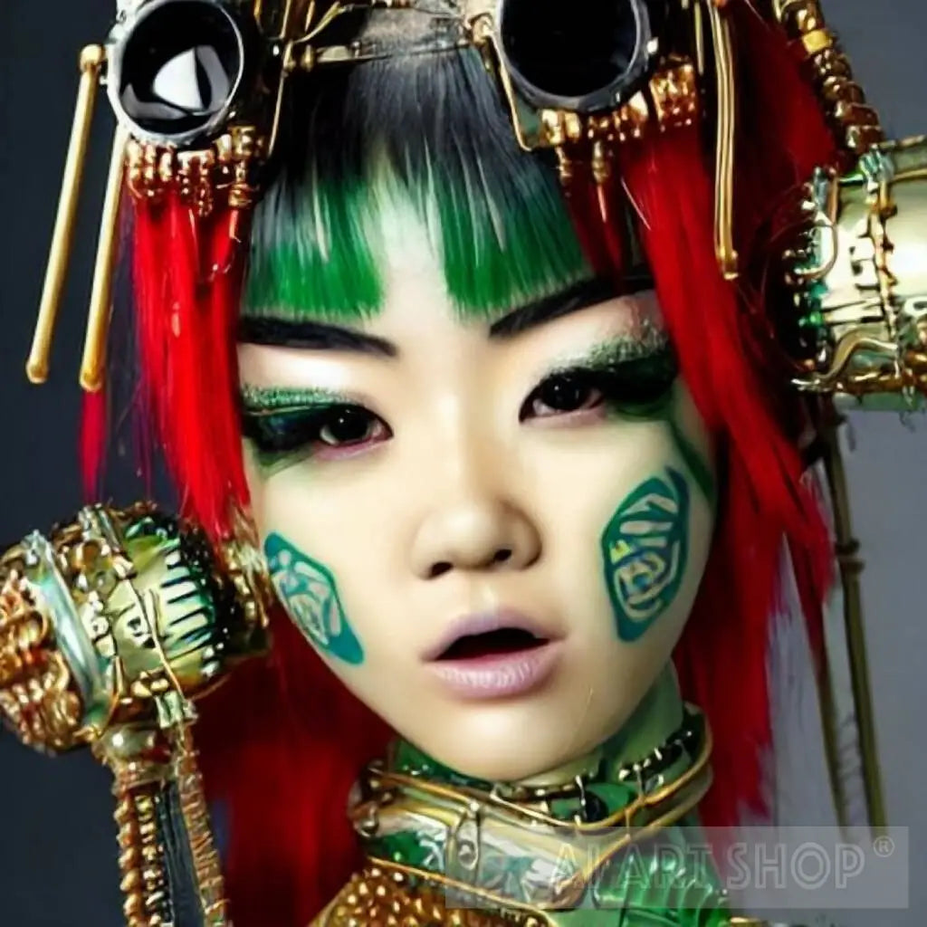 Green Clan Festive Geisha Princess