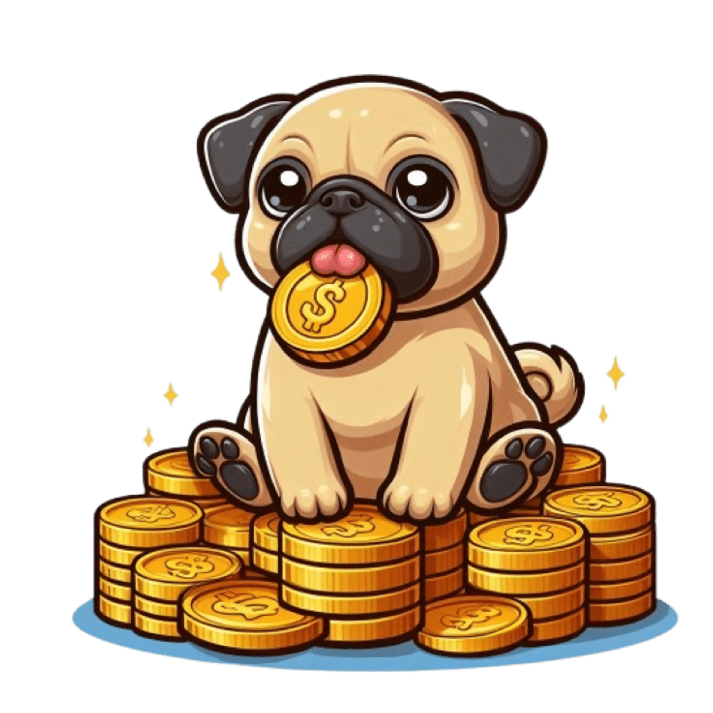 Pug and money