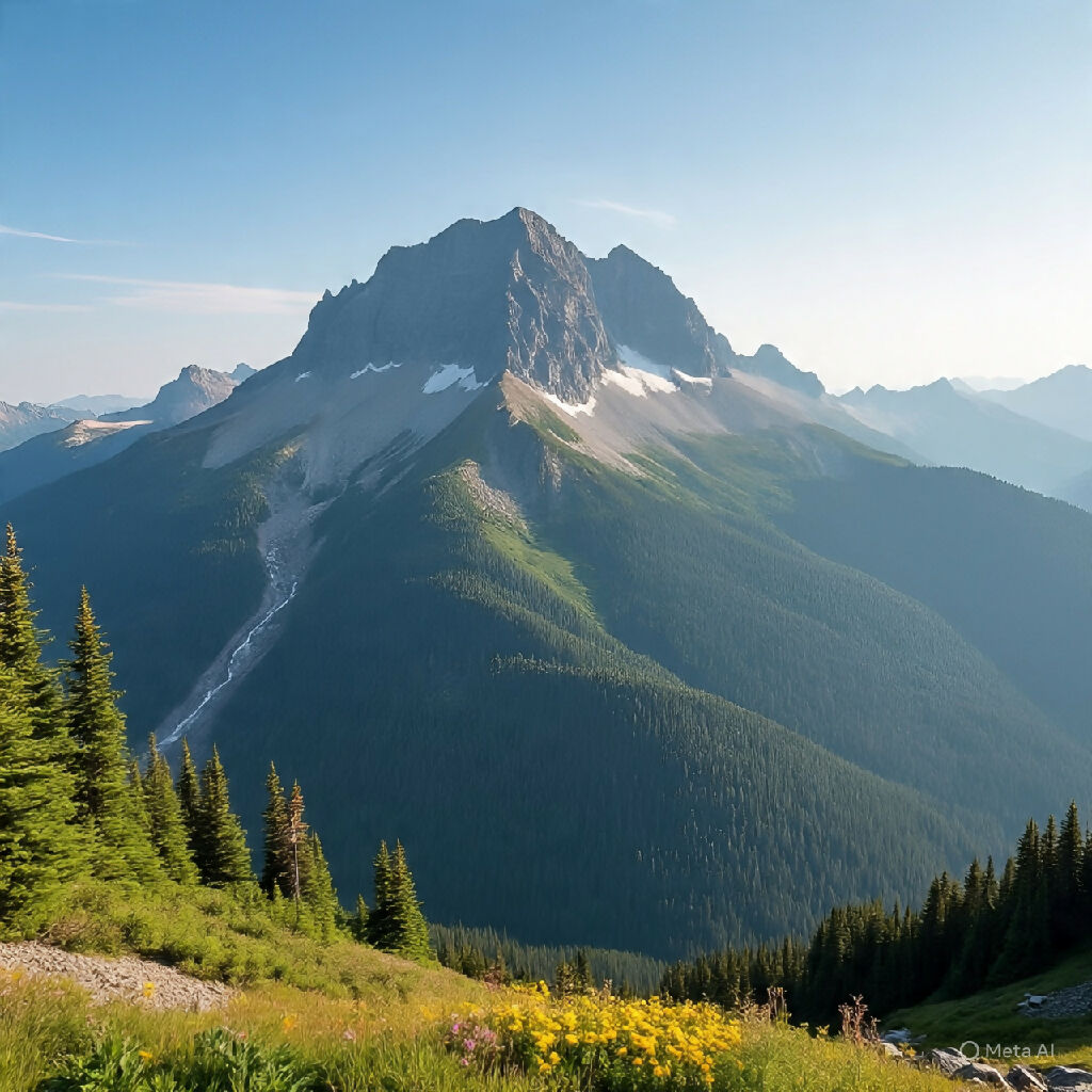 Majestic Alpine Mountain Landscape | Scenic Nature Wall Art & P...