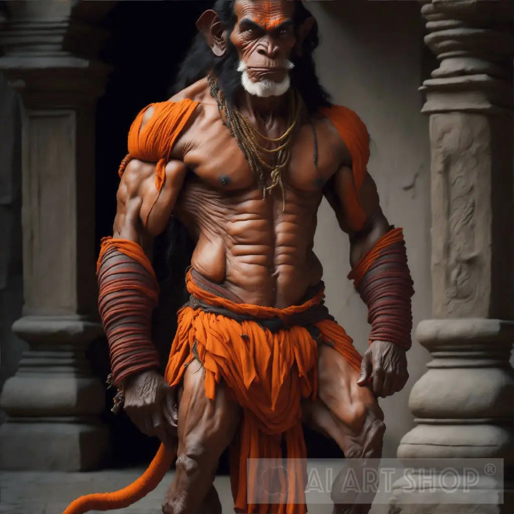hanuman Ai art