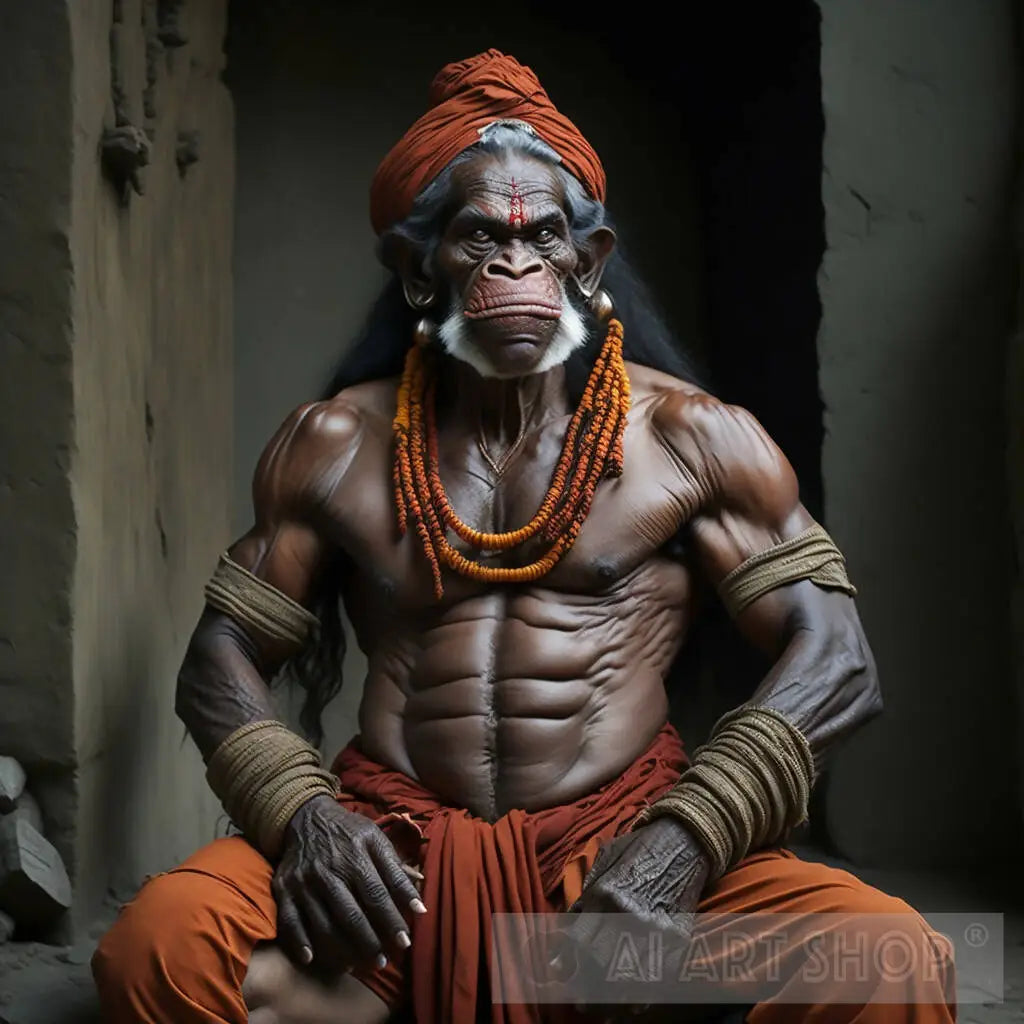 hanuman Ai art