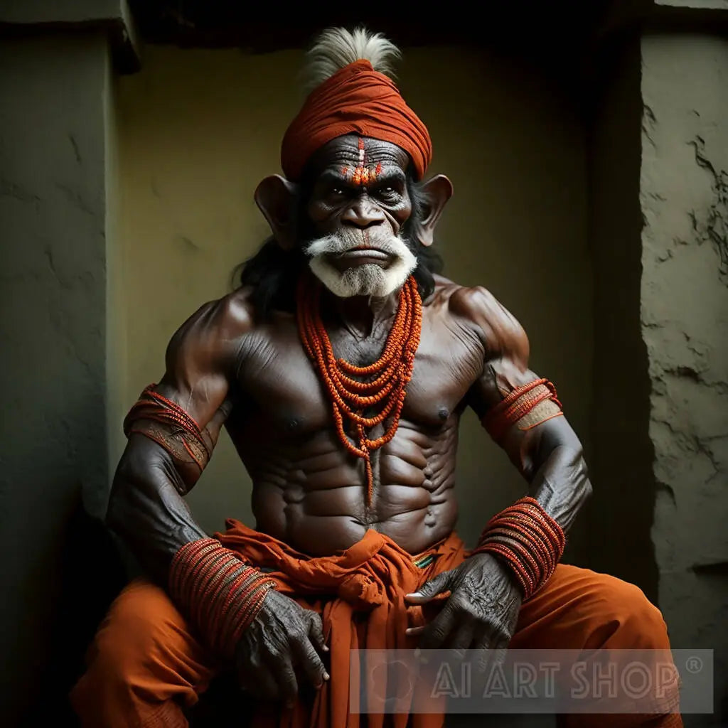 hanuman Ai art