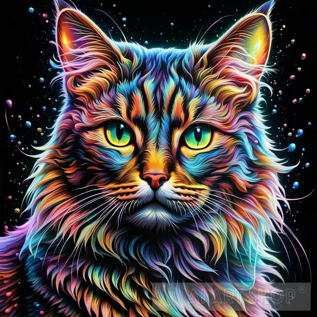 Cat AI Art: Holographic Innovations