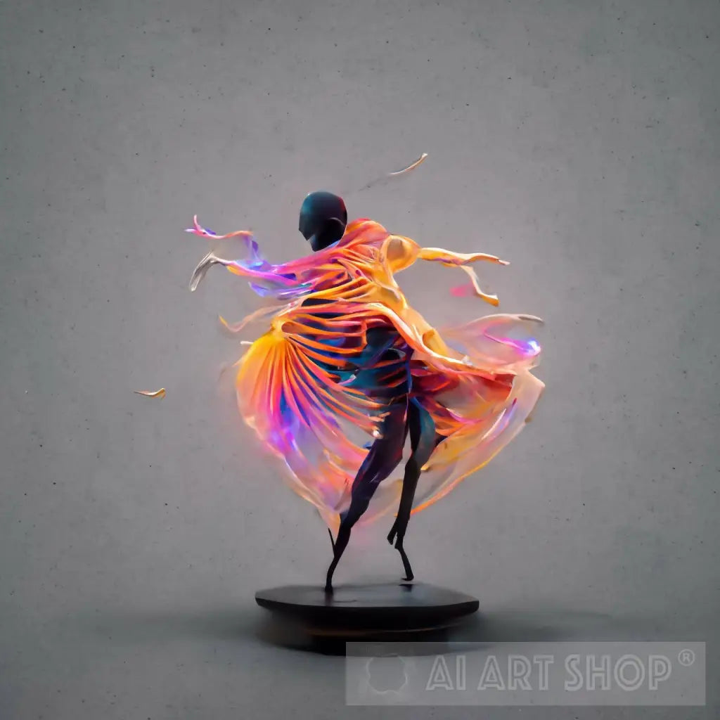 Abstract, Contemporary Art, Lady dancing,