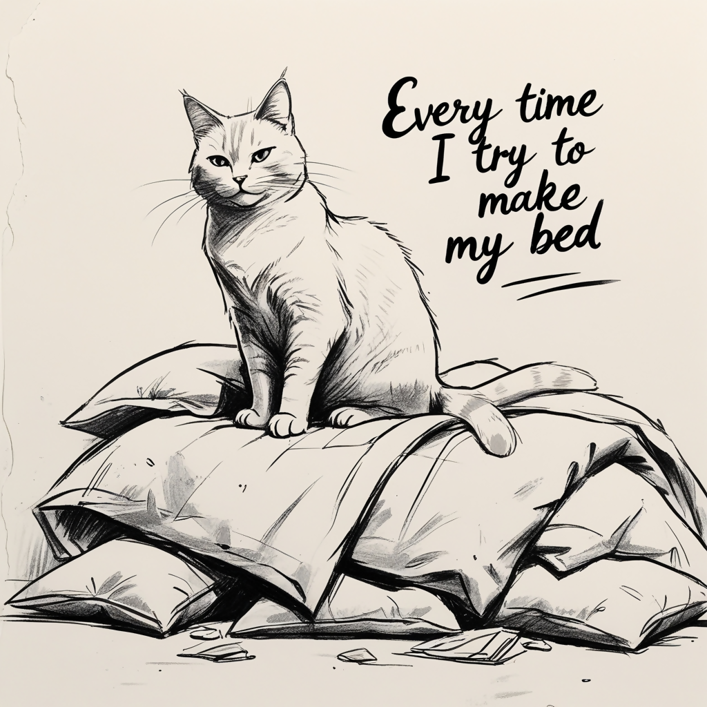 Blanket Bandit: A Feline's Greatest Work
