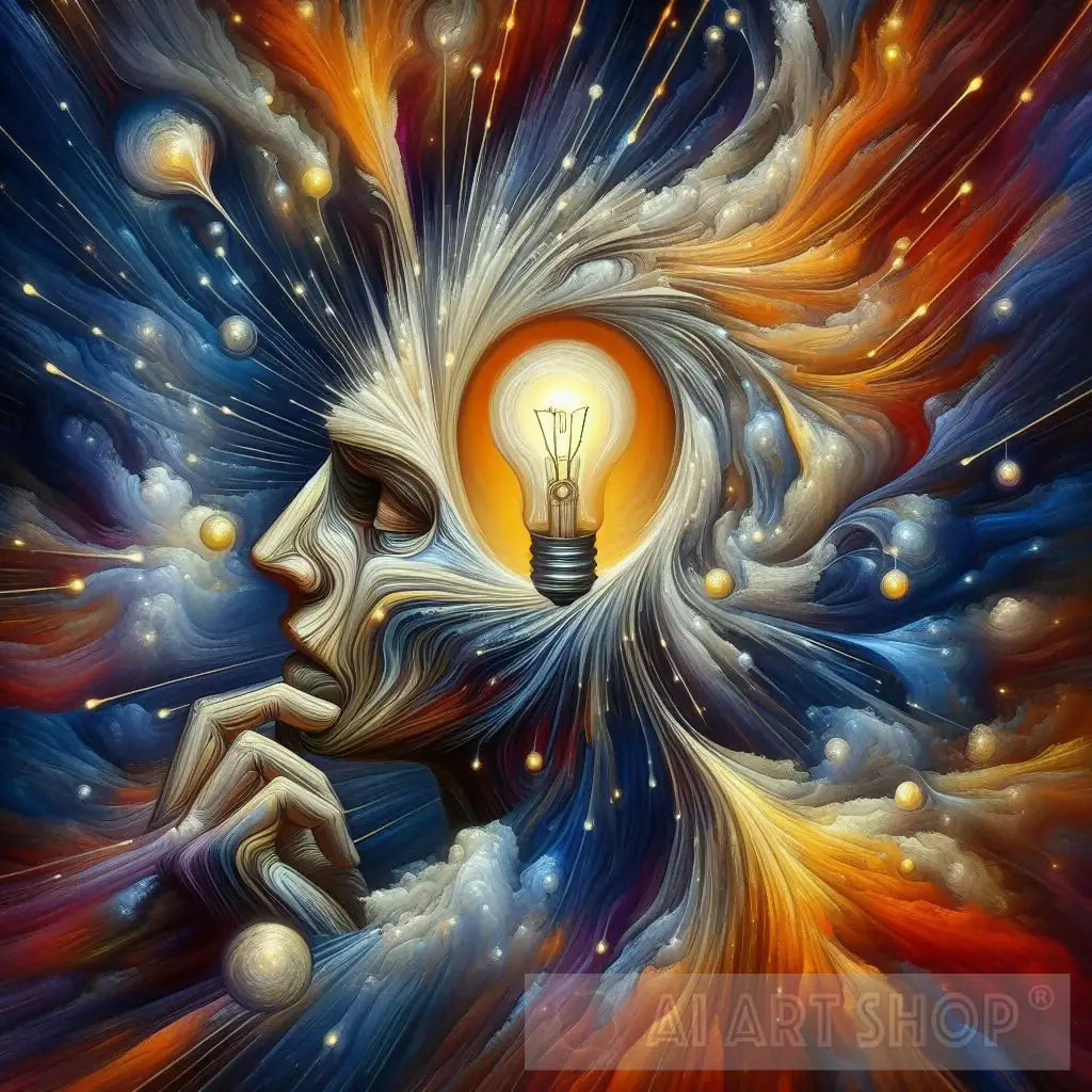 Abstract Idea Spark, Dali, Picasso