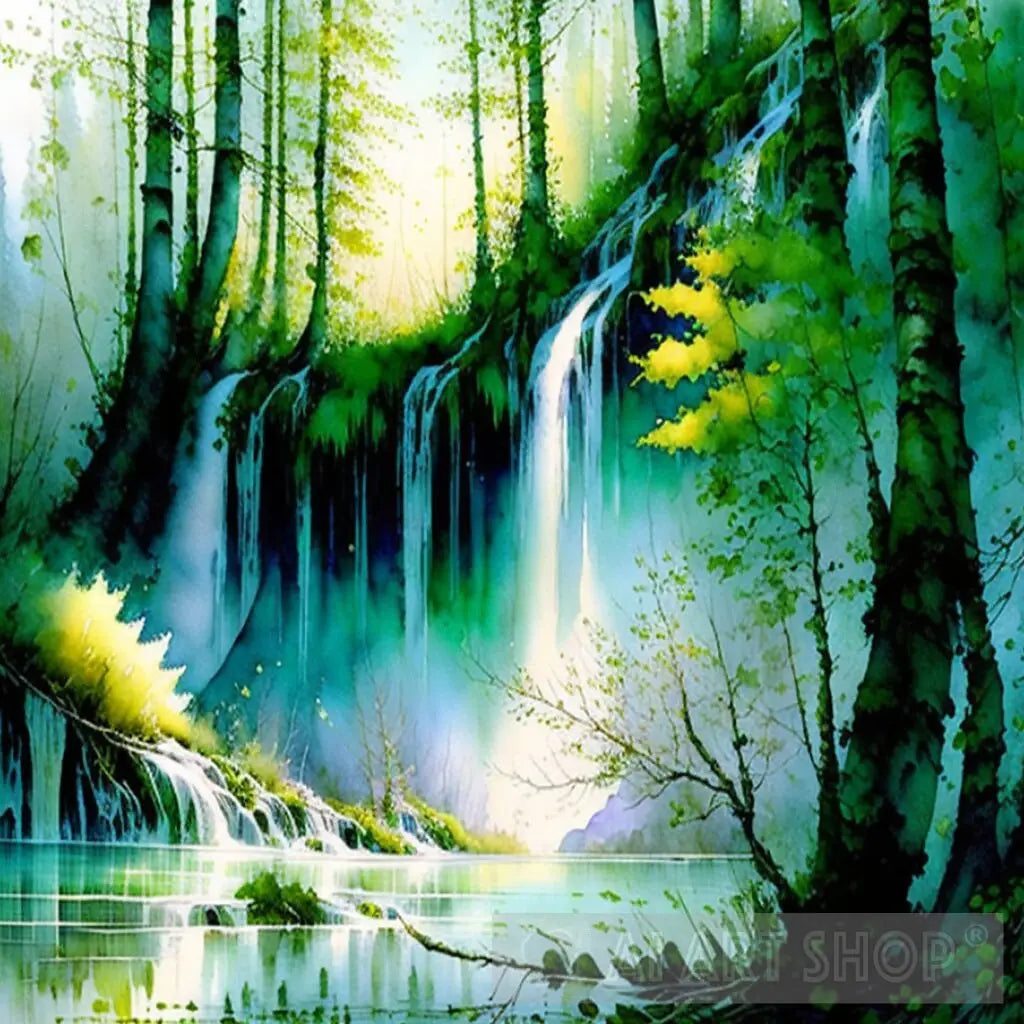 Imaginary abstract nature