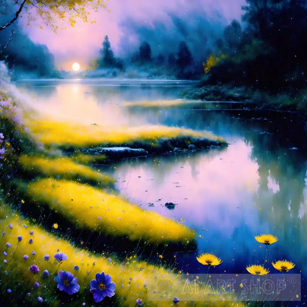 Imaginary abstract nature