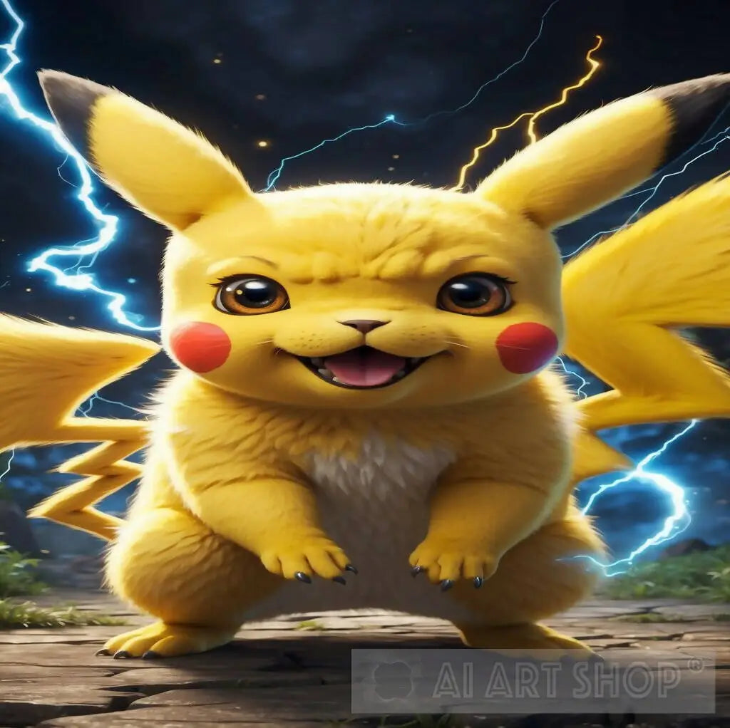 In the electrifying world of Pokémon, a courageous and tenacious Pi...