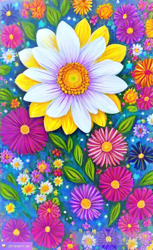 Infinite ending flower