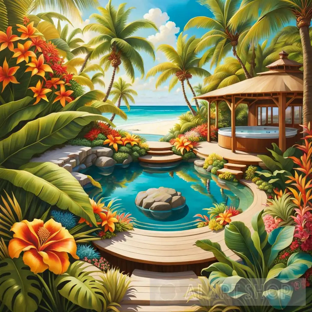 Island Oasis Art: Transform Your Décor