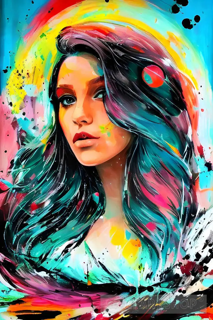 Expressionism, Ai painting, Ai artwork, oil painting,