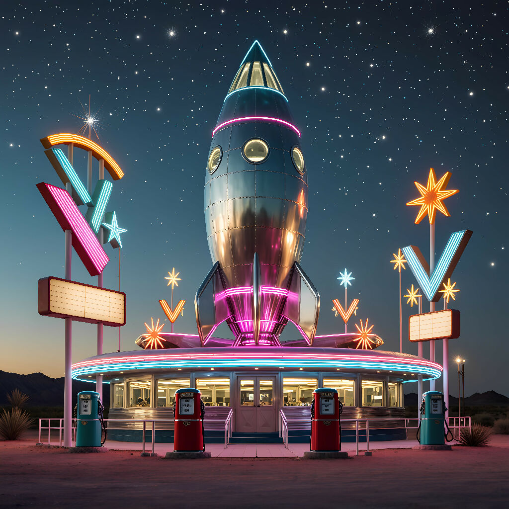 Rocket Diner Under the Stars