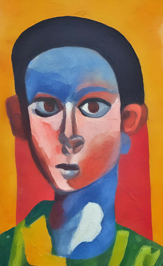 Expressionist Emotional Portrait