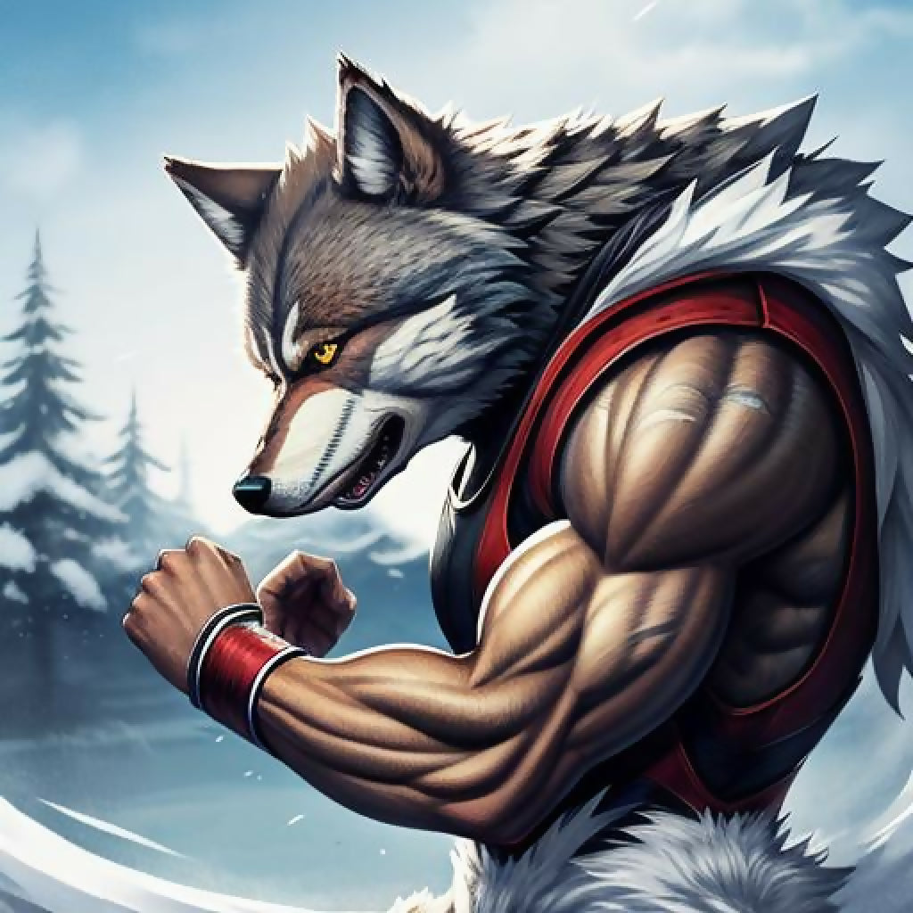 Powerful wolf