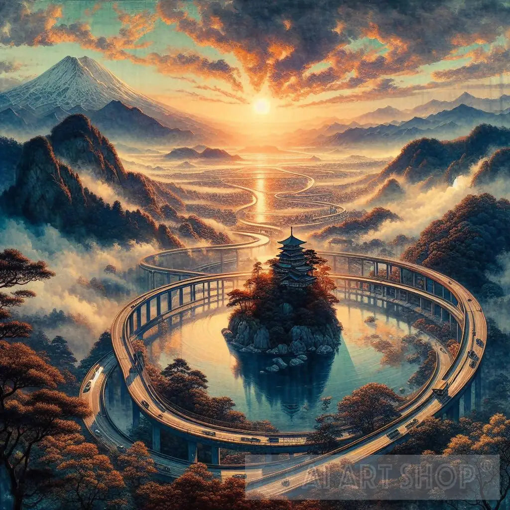 Japan spectacular view