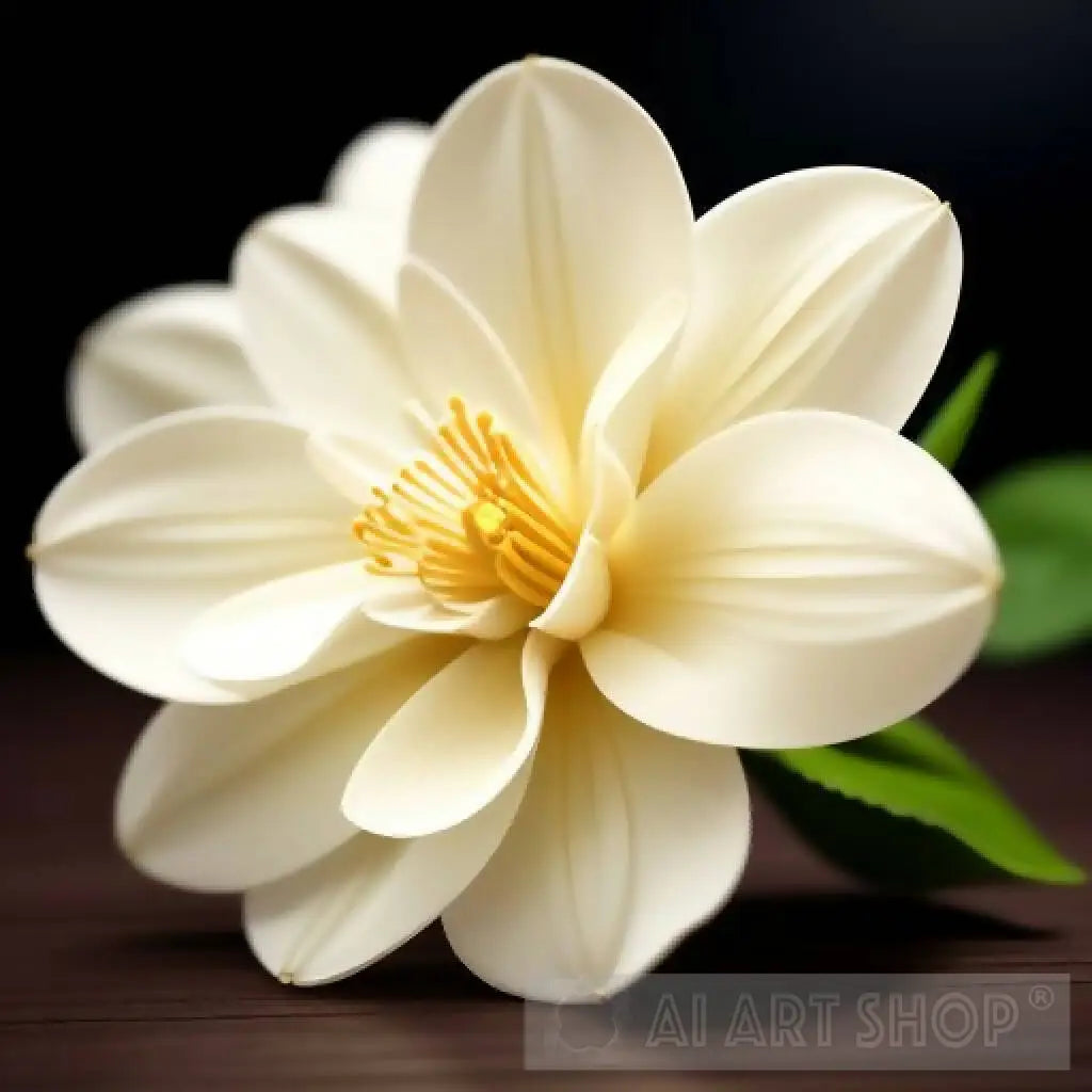 "Blooming Jasmine" "Wooden Table Setting"