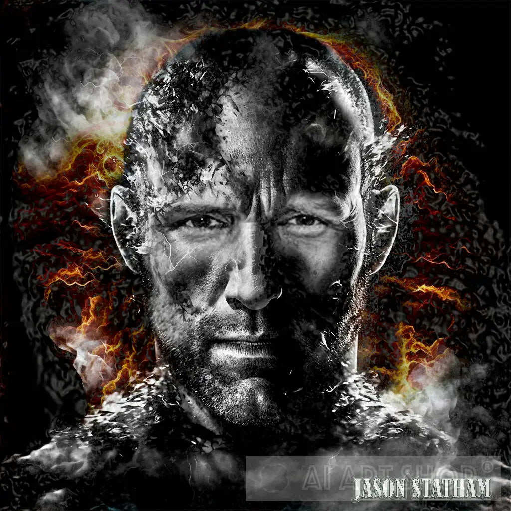 JASON STATHAM PORTRAIT