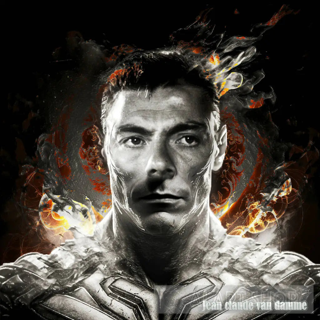 JEAN CLAUDE VAN DAMME PORTRAIT