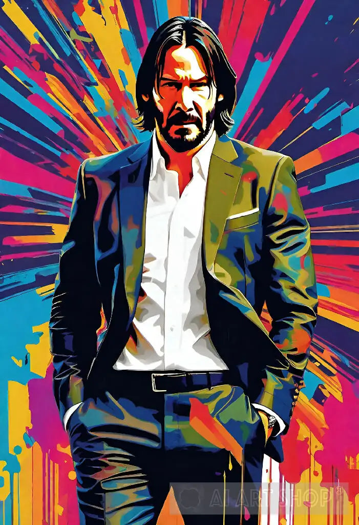 John Wick pop art