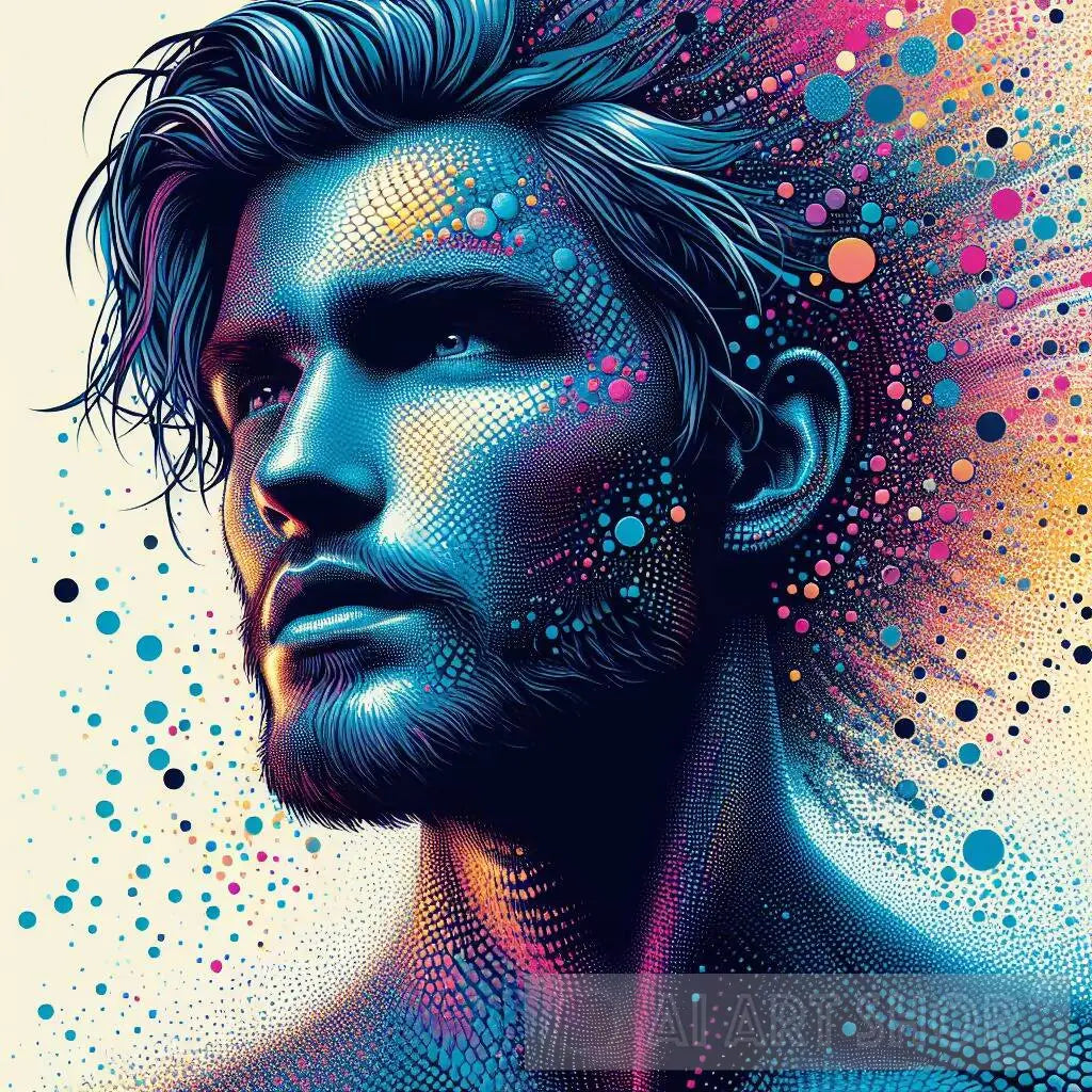 John's halftone artwork