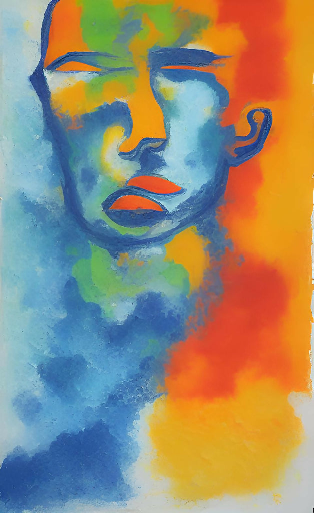 Abstract Faces Portrait