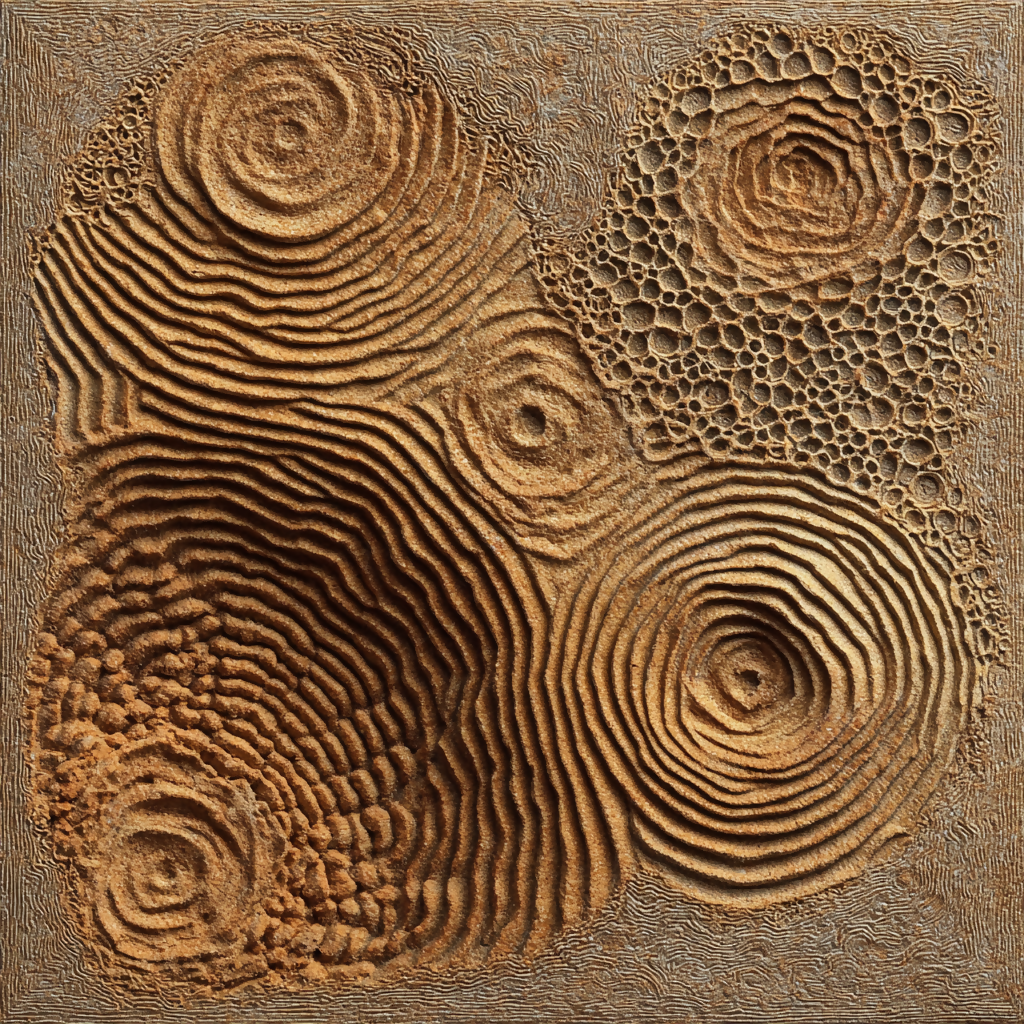 Abstract Coils – Spiral Forms and Organic Textures in Paper and Ear...