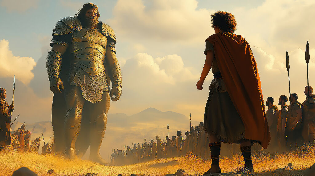 David and Goliath