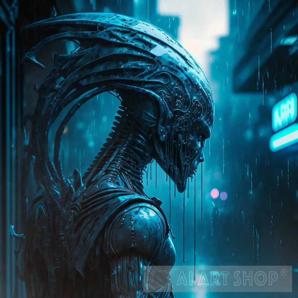 Kartal Cyberpunk alien 6