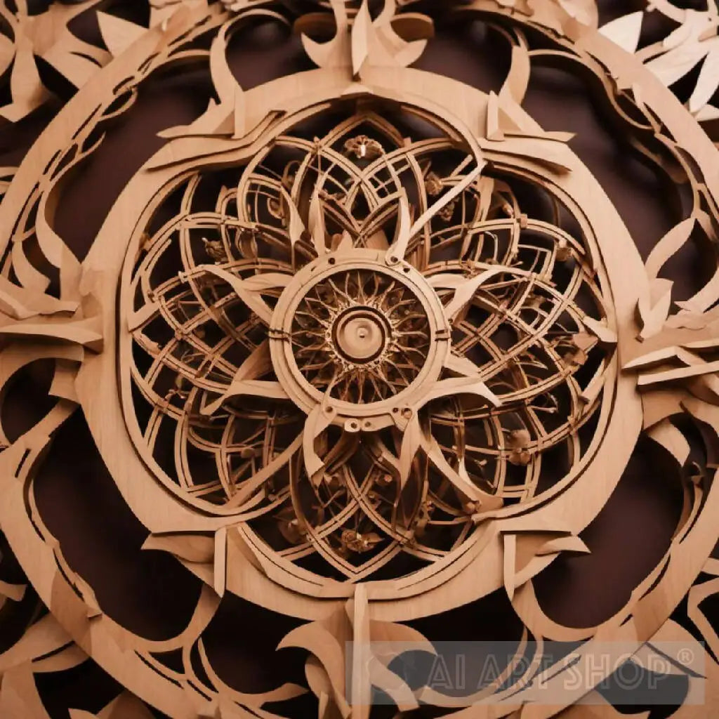 Kinetic Sculpture wooden