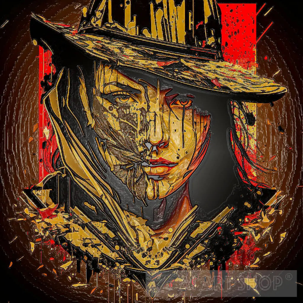 Lady in Disguise Portrait