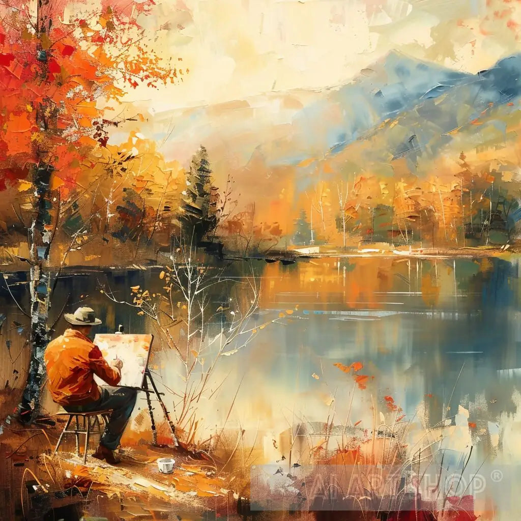Lakeside Artist - Impressionist Realism