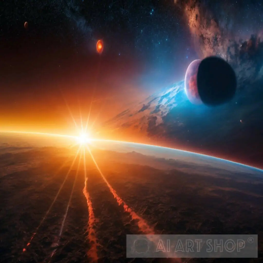 Landscape, Nature, moon