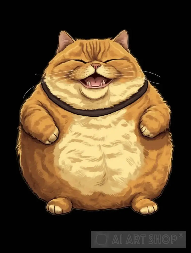 Laughing Fat Cat