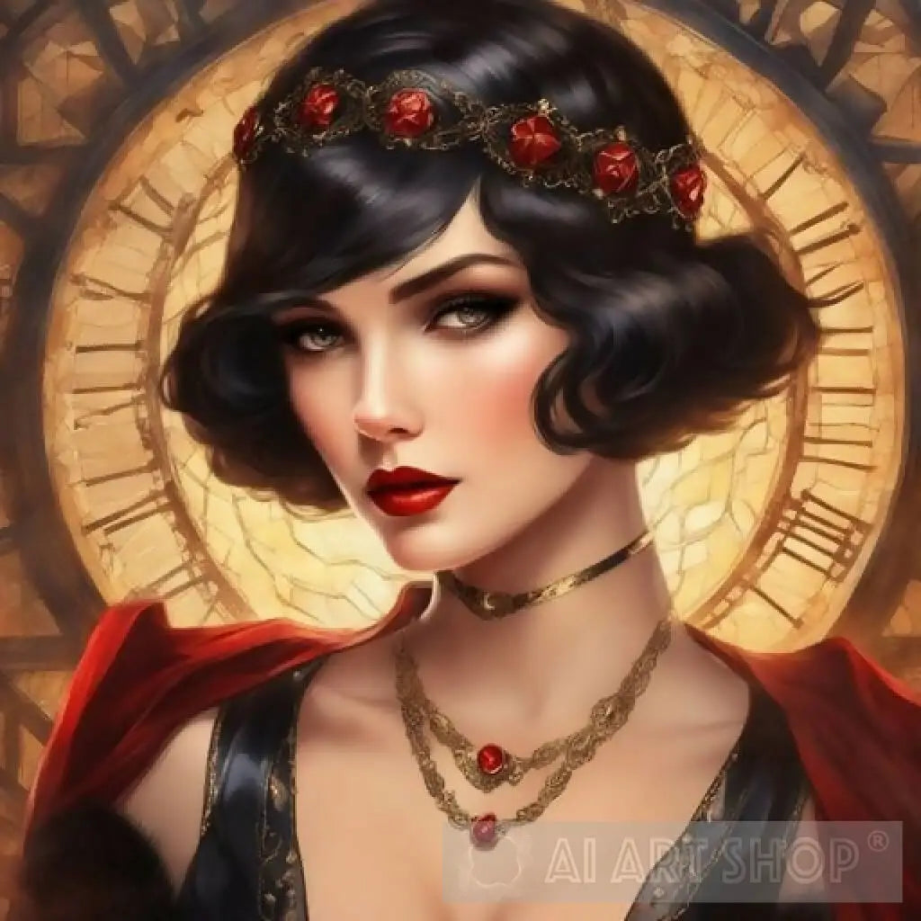 Female portrait vintage