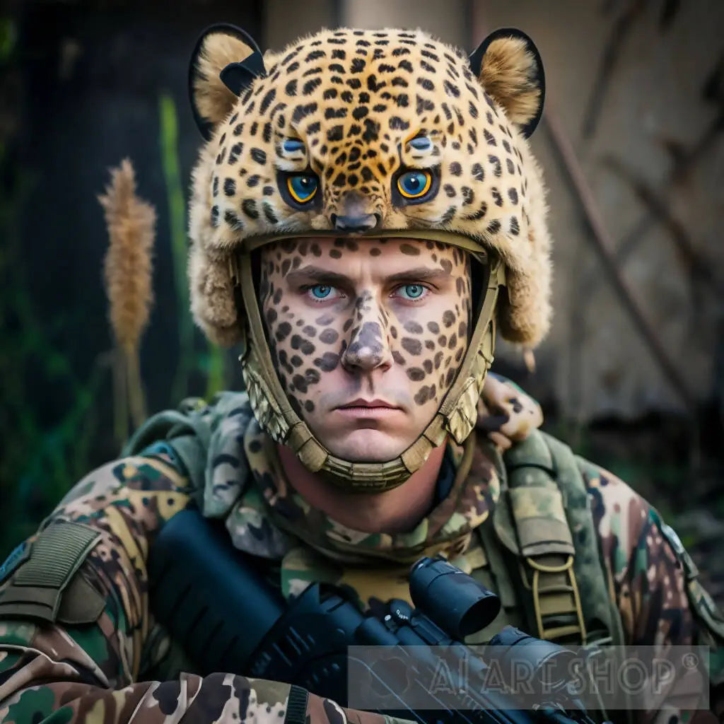 Leopard soldier
