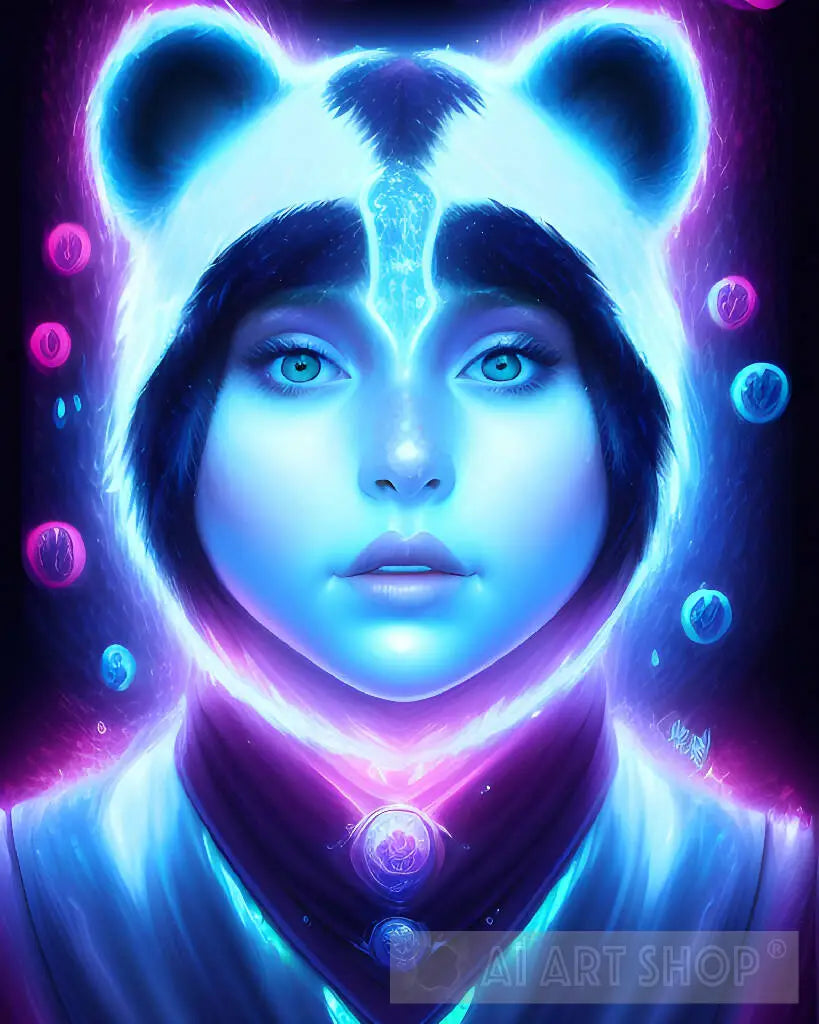 Lovely Panda Lady