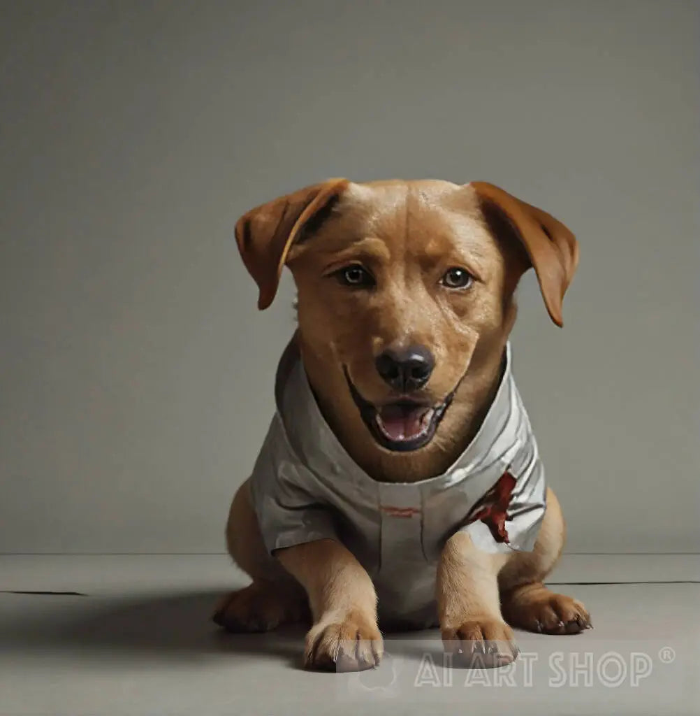 A distinctive dog - a unique dog - a realistic and beautiful dog