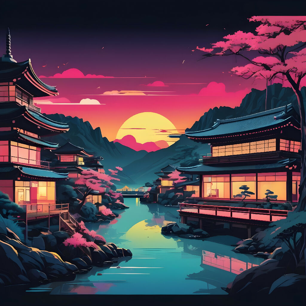 Japanese contemporary landscape art