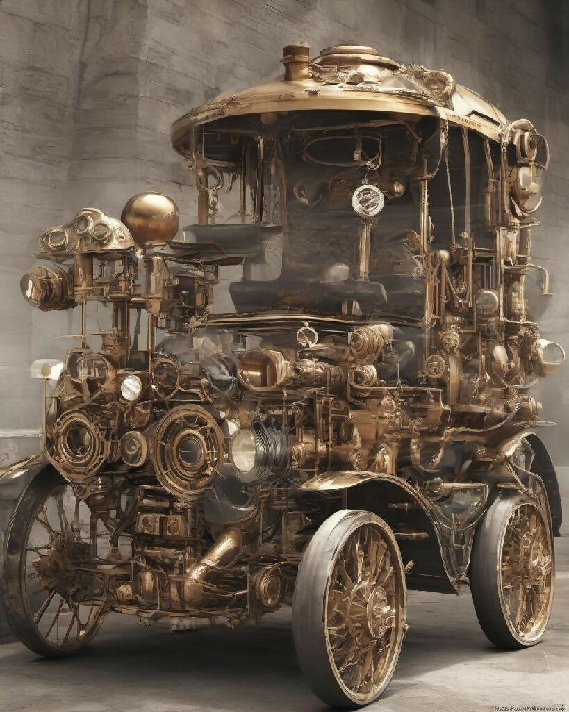 Steampunk Car