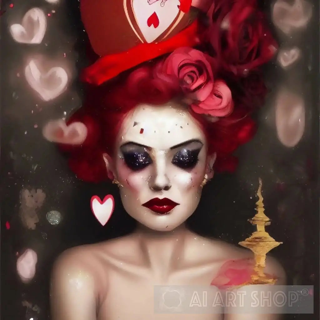 Mad Hatter Queen of Hearts
