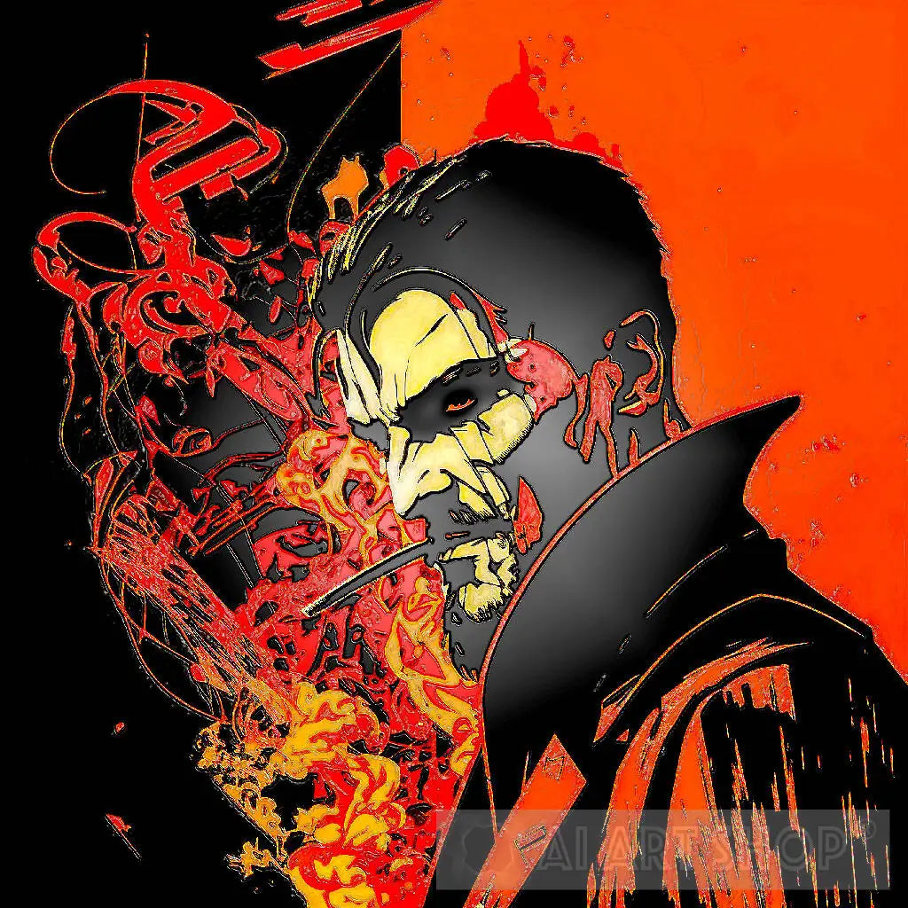 Mafia Gangster Style Illustration